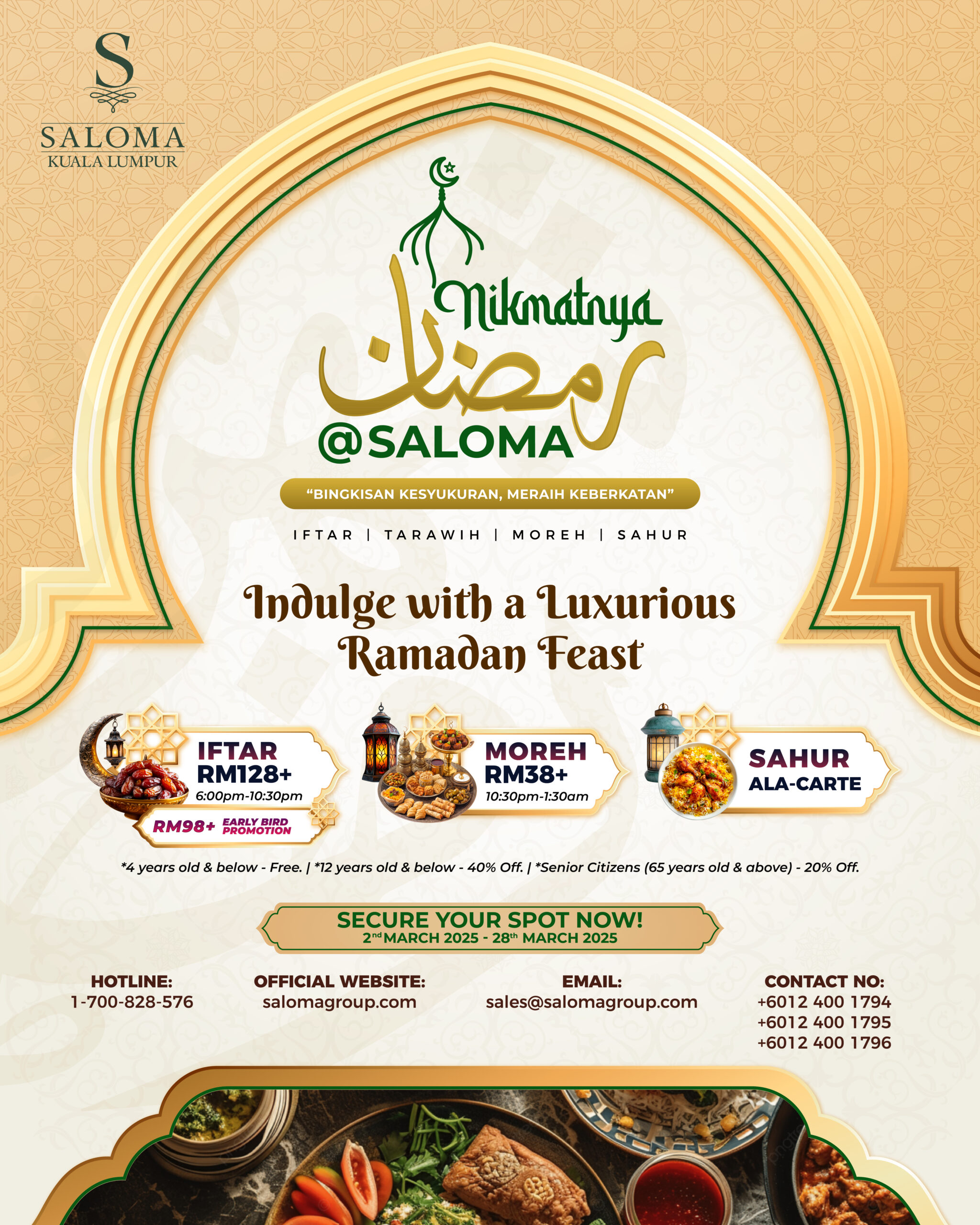 Saloma Kuala Lumpur – Restaurant Kuala Lumpur